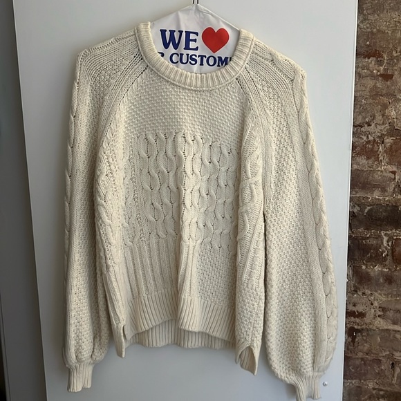 Madewell | Sweaters | Copenhagen Cable Sweater | Poshmark